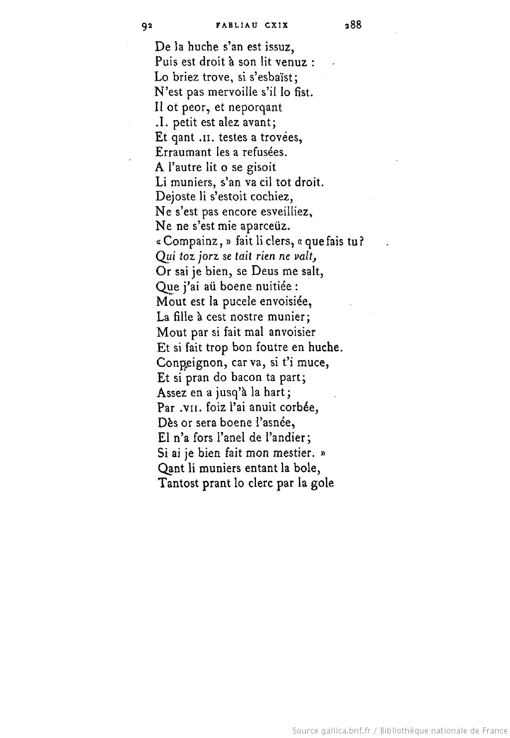 Le meunier et les deux clers – Fédération des Moulins de France